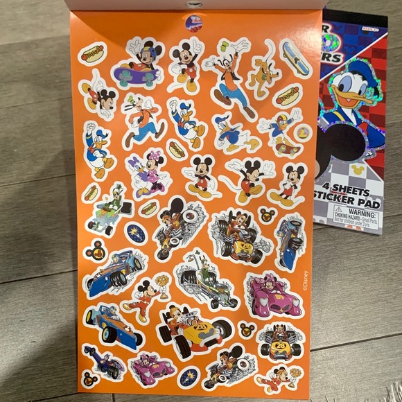 Toys | Mickey Mouse Roadster Racer Stickers | Poshmark